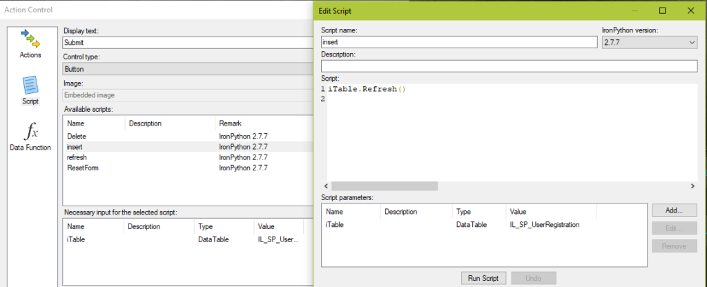 Write-back into database functionality using Tibco Spotfire Analyst – My Arvy